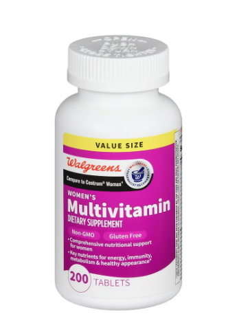 Walgreens - Women's Multivitamin - SuppCo