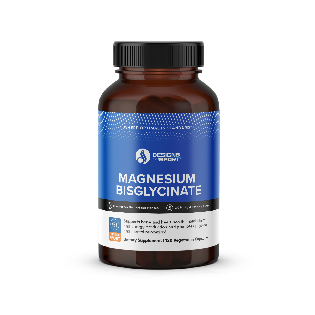 Designs for Sport - Magnesium Bisglycinate - SuppCo