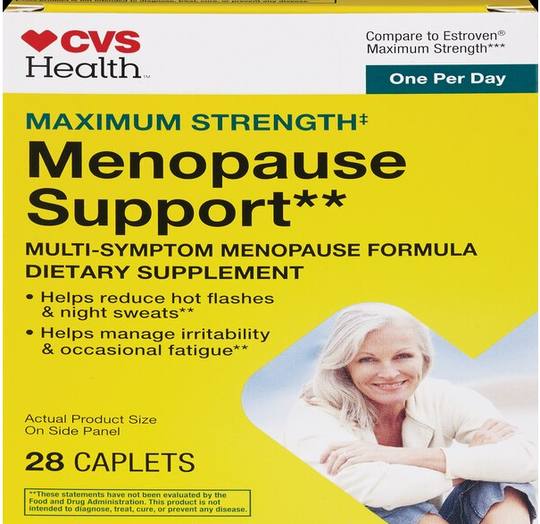CVS Health - Maximum Strength Menopause Support - SuppCo
