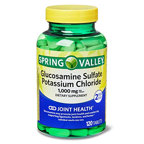 Spring Valley - Glucosamine Sulfate Potassium Chloride 1000mg - SuppCo