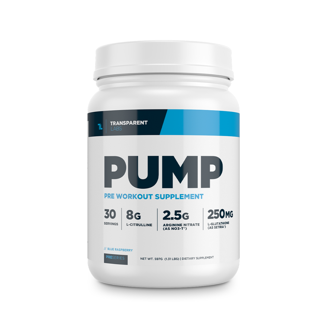 Transparent Labs - PUMP (Blue Raspberry) - SuppCo