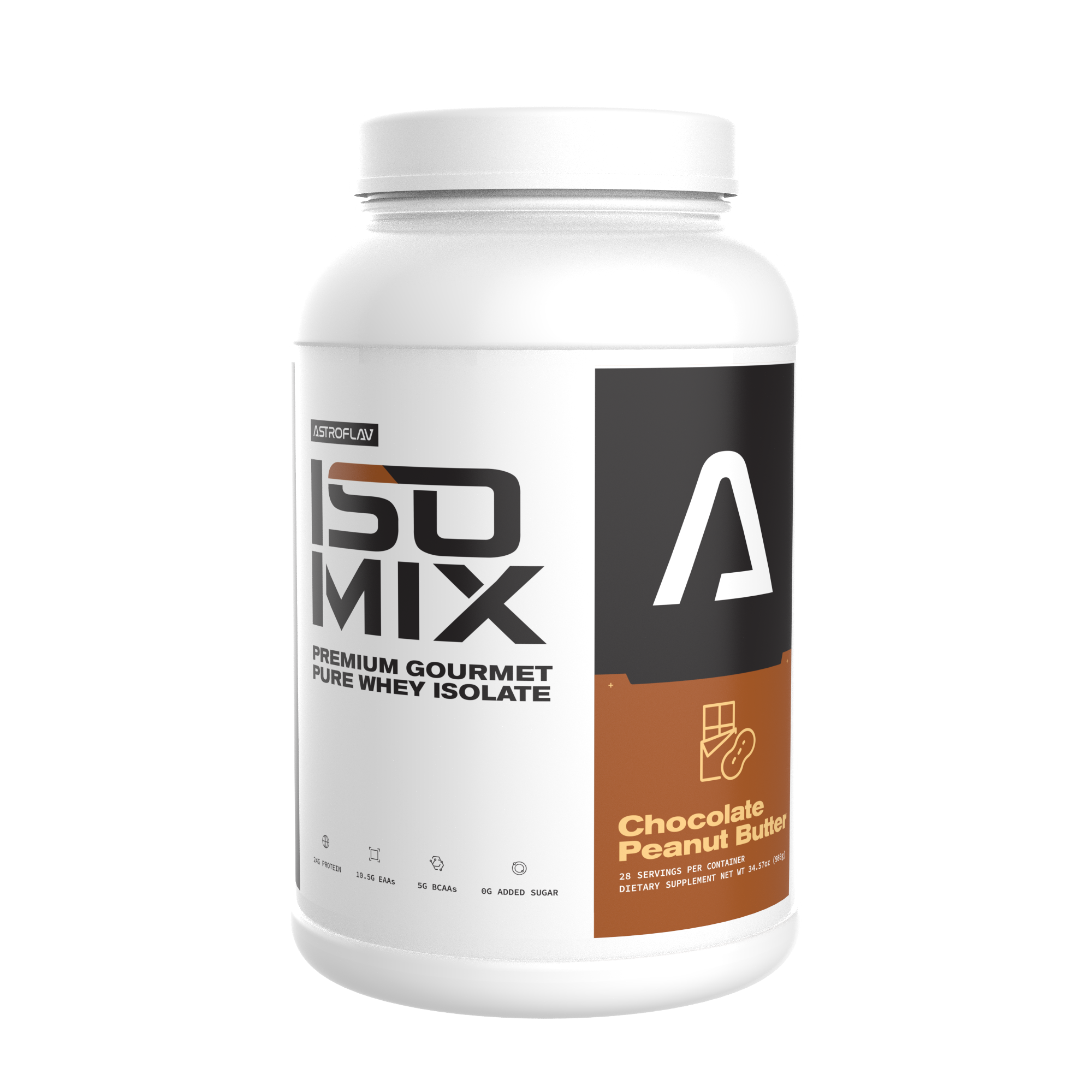 Astroflav - Iso Mix Whey Protein (Chocolate Peanut Butter) - SuppCo