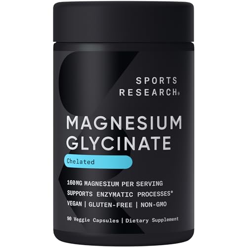 Sports Research Magnesium Glyc – TrustScore® 8.5/10 | SuppCo