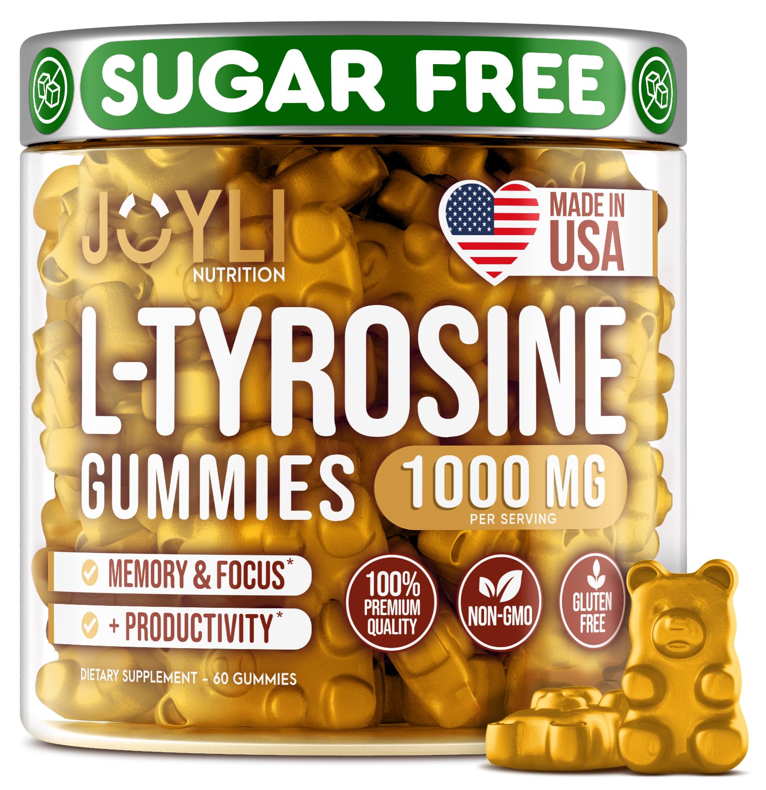 JOYLI Nutrition - L-Tyrosine Gummies - SuppCo