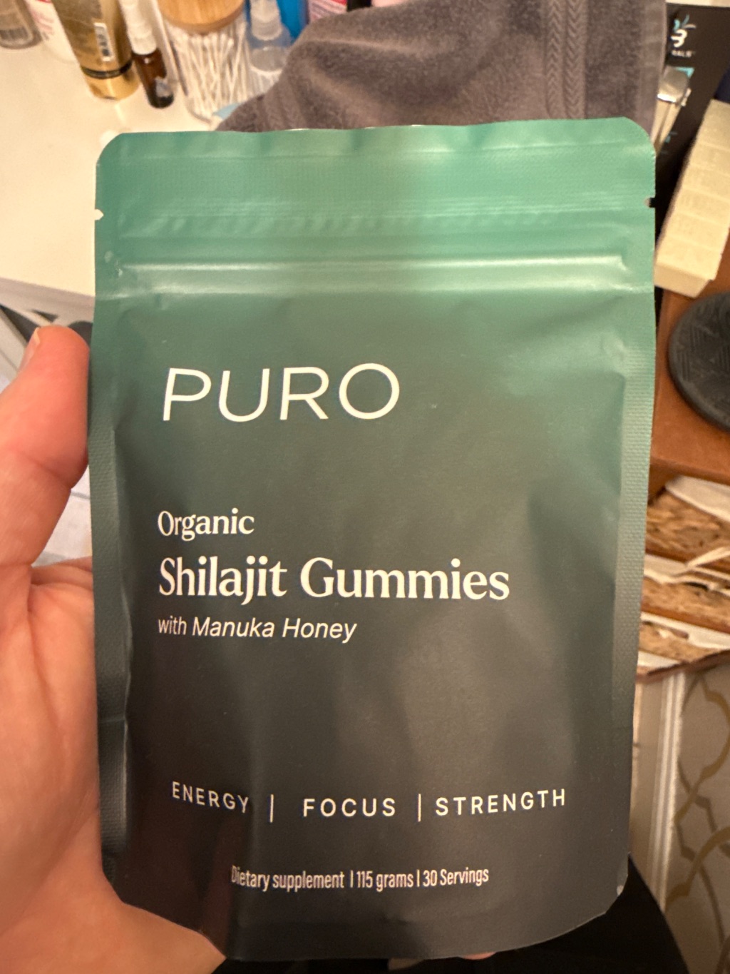 PURO - Organic Shilajit Gummies - SuppCo
