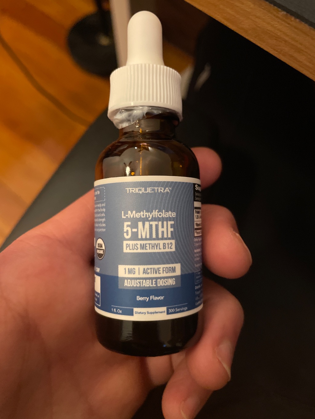 Triquetra - L-Methylfolate 5-MTHF 1MG Active form - SuppCo