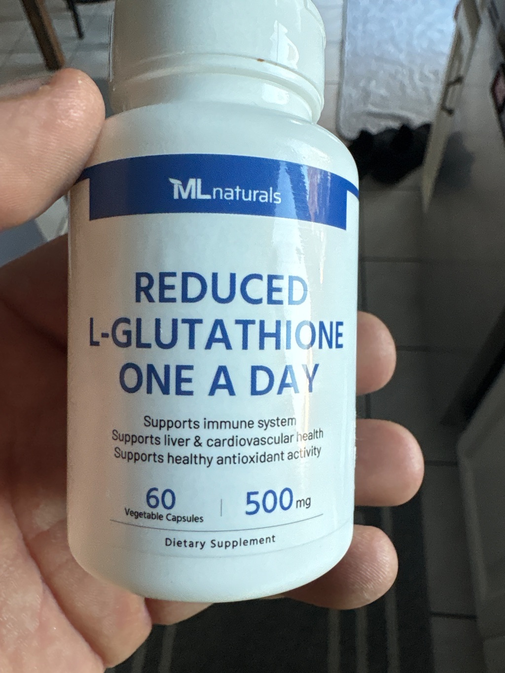 ML Naturals - Reduced L-Glutathione One a Day - SuppCo
