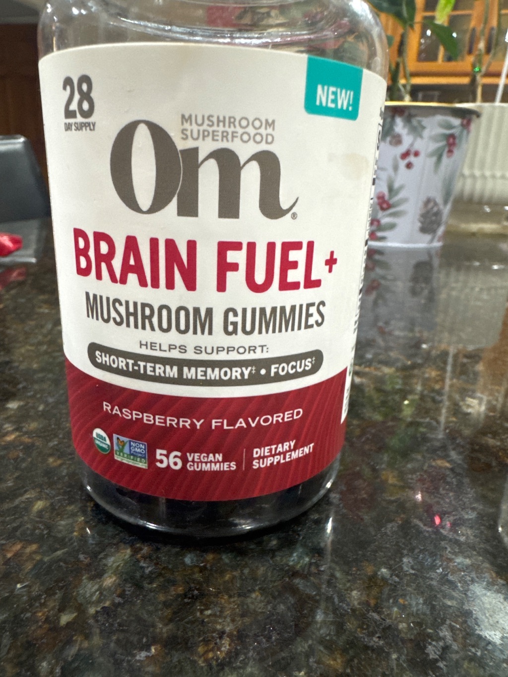 Om - Brain Fuel+ Mushroom Gummies - SuppCo