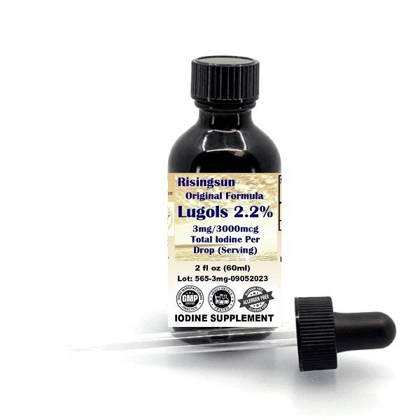 Risingsun Original Formula Lugols 2.2% 3 mg | SuppCo