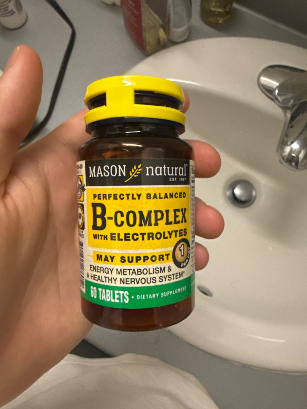 Mason Natural - B-Complex with Electrolytes - SuppCo