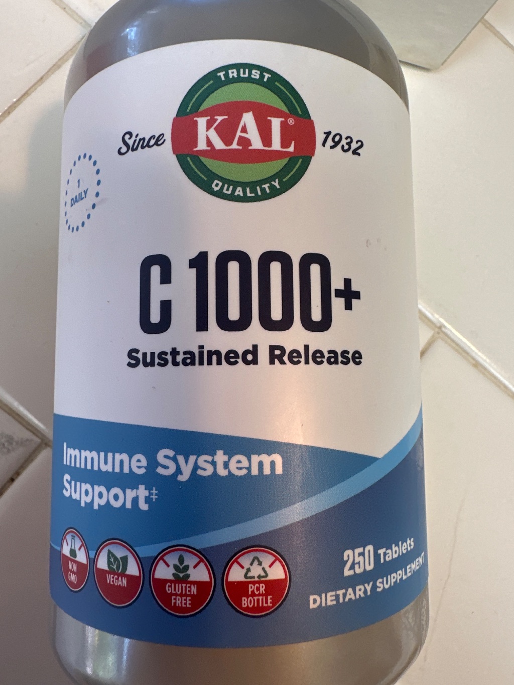 KAL - C 1000+ Sustained Release - SuppCo