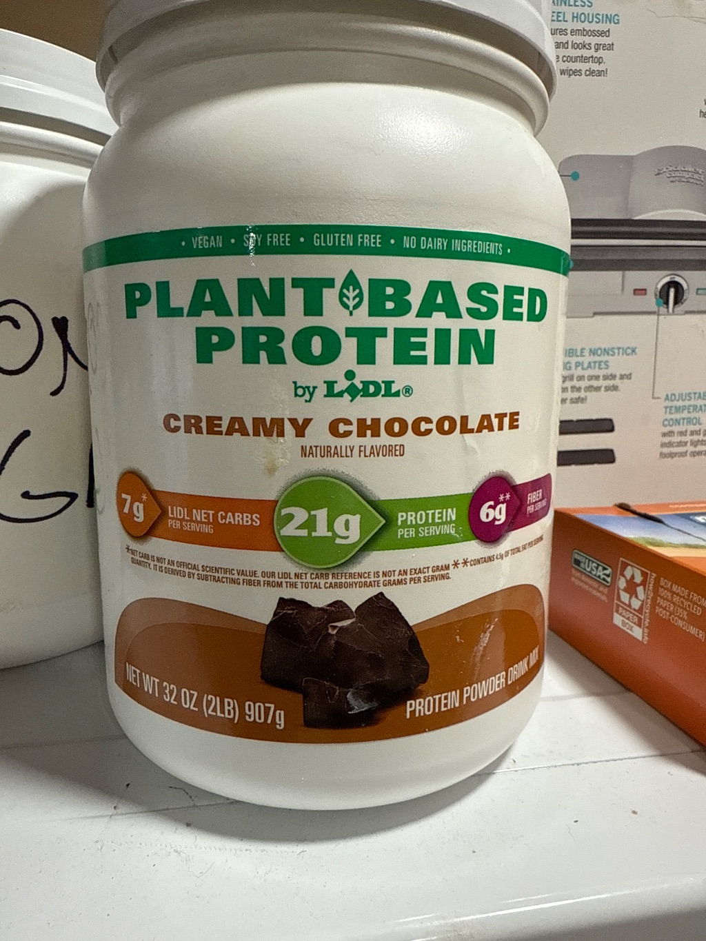 Lidl - Plant Based Protein Creamy Chocolate - SuppCo