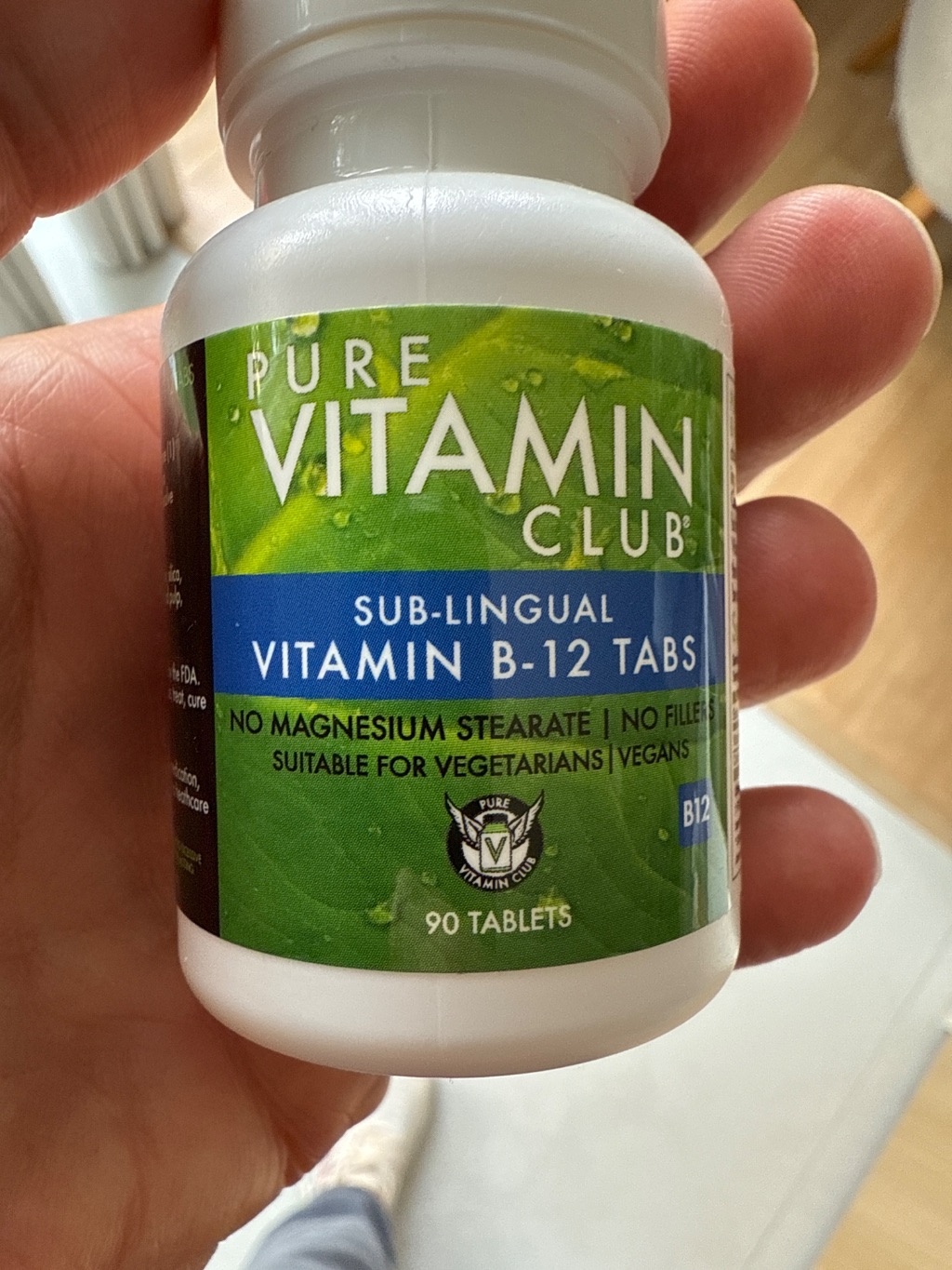 Pure Vitamin Club - Vitamin B-12 Tabs - SuppCo