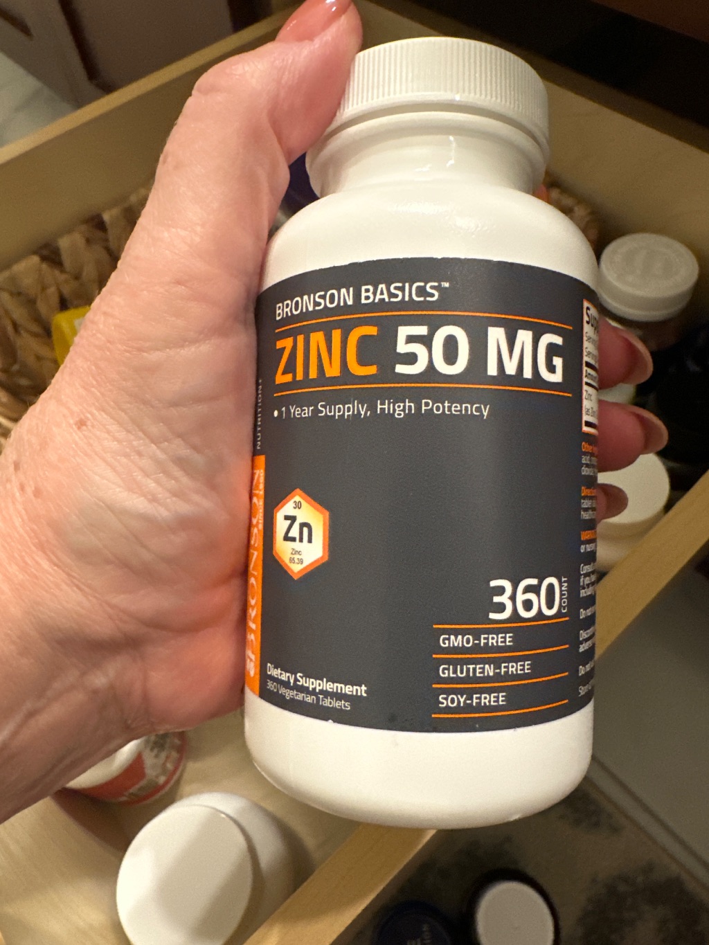 Bronson Basics - Zinc 50 MG - SuppCo