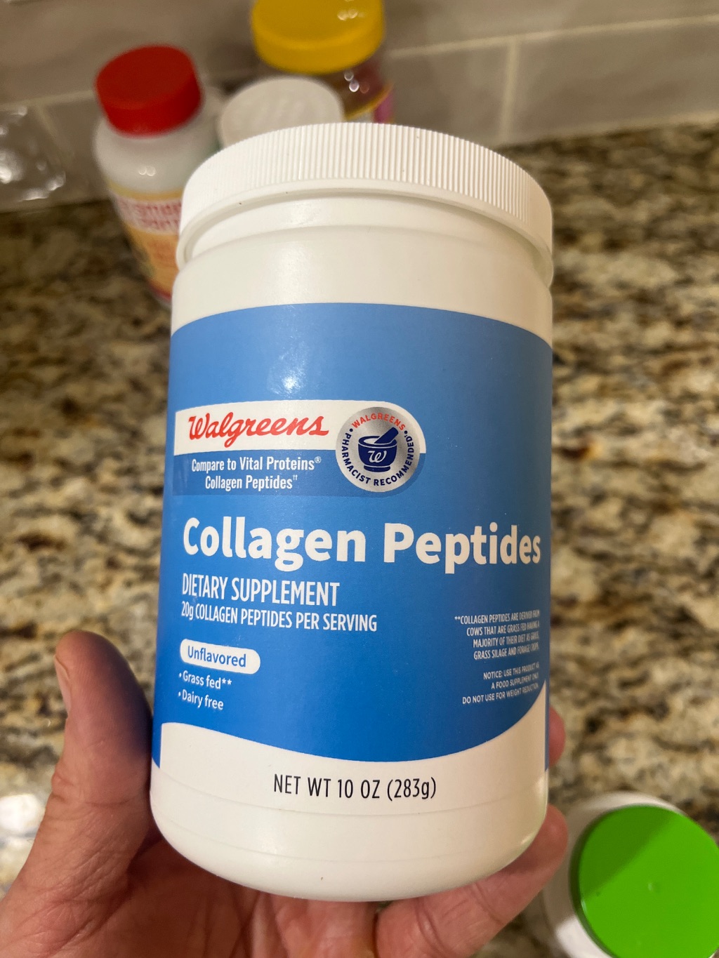 Walgreens - Collagen Peptides - SuppCo