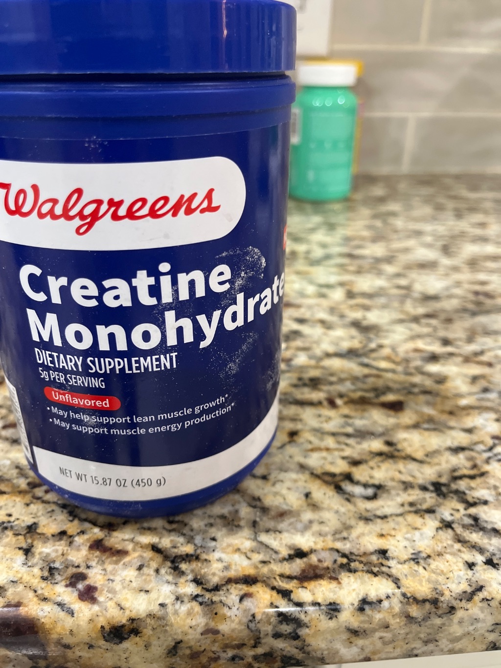 Walgreens - Creatine Monohydrate - SuppCo