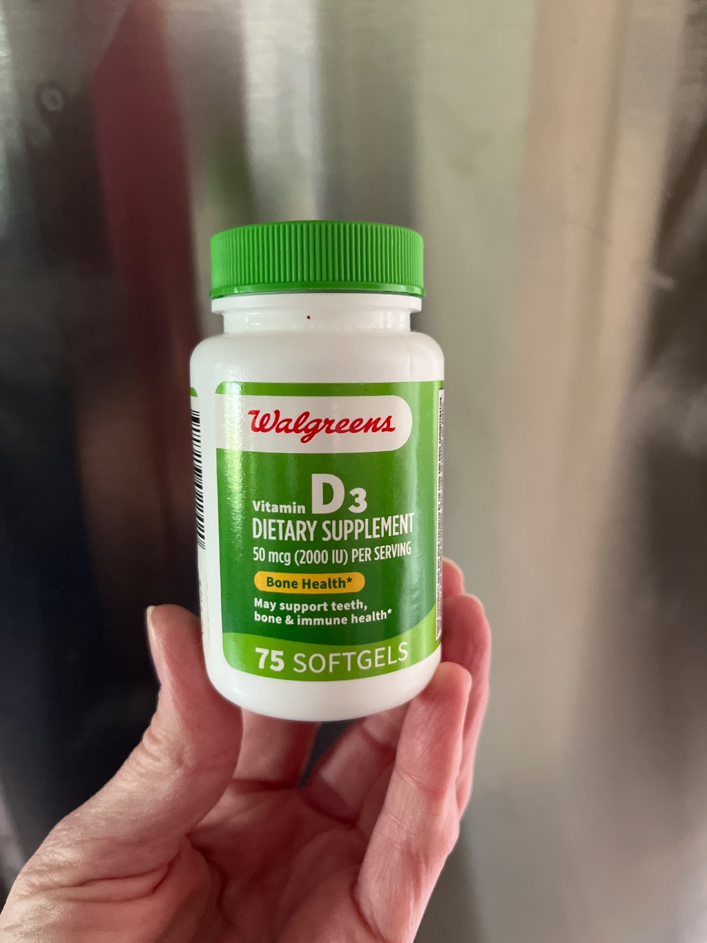 Walgreens - Vitamin D3 Dietary Supplement - SuppCo