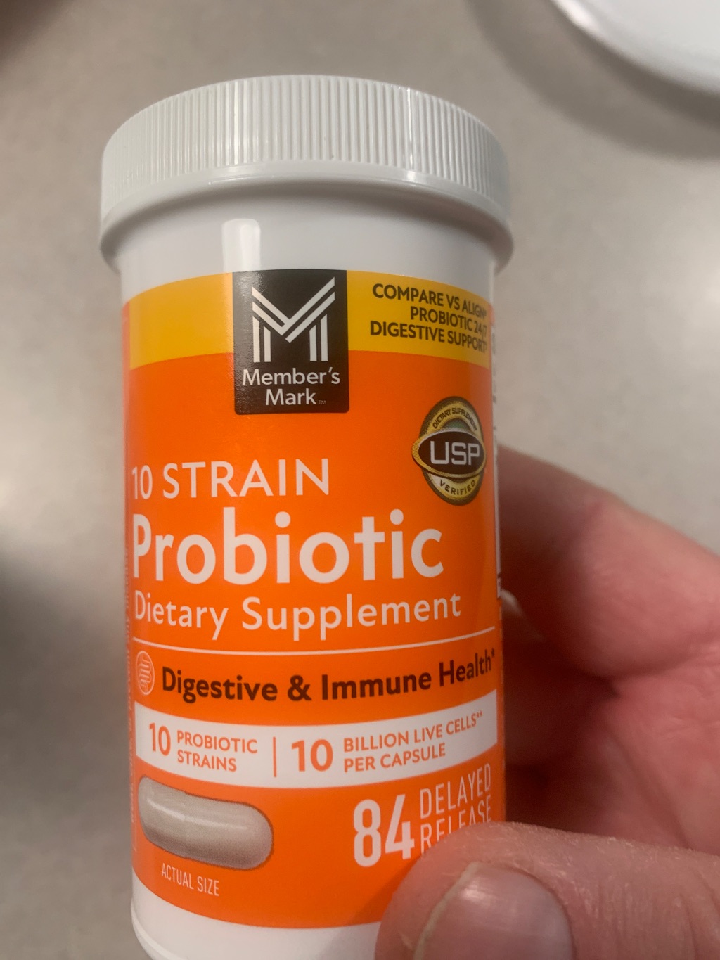 Member's Mark - 10 Strain Probiotic Dietary Supplement - SuppCo