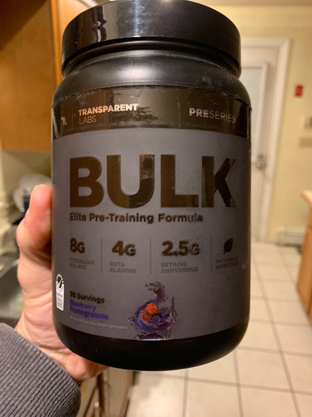 Transparent Labs - Bulk PreSeries - SuppCo
