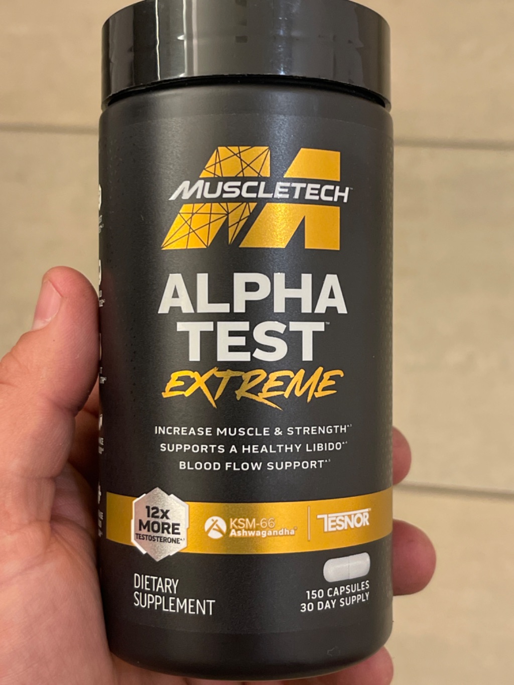 MuscleTech - Alpha Test Extreme - SuppCo