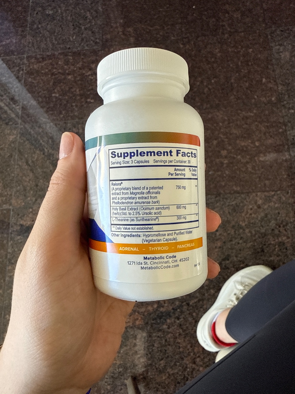 Metabolic Code - QuiCalm - SuppCo