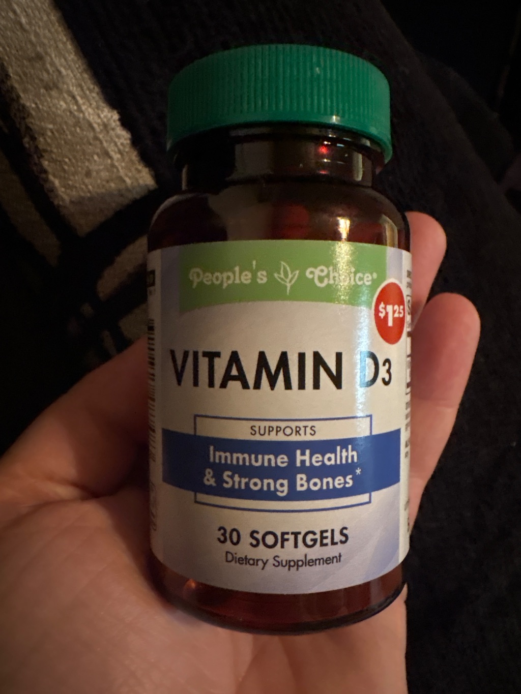 People's Choice - Vitamin D3 - SuppCo