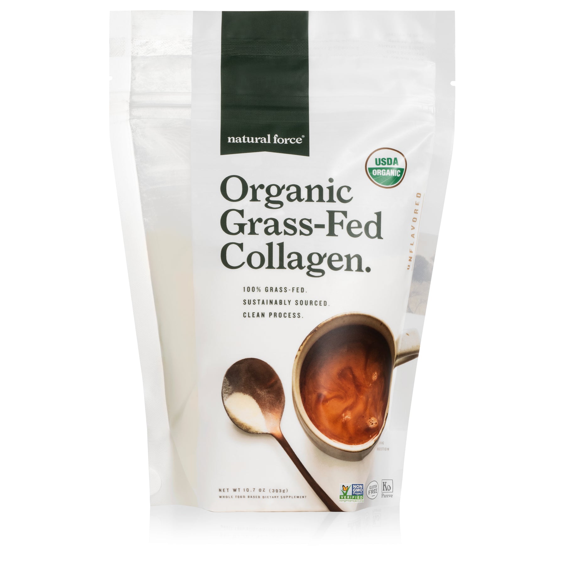 Natural Force - Organic Grass Fed Collagen - SuppCo