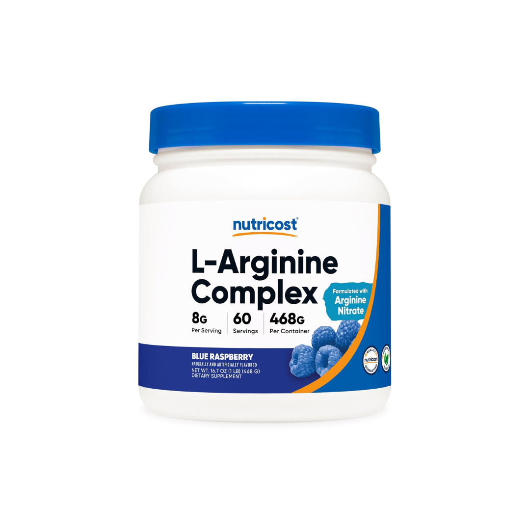 Nutricost - L-Arginine Complex (Blue Raspberry) - SuppCo