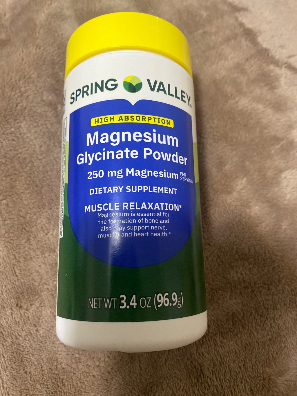 Spring Valley - Magnesium Glycinate Powder - SuppCo