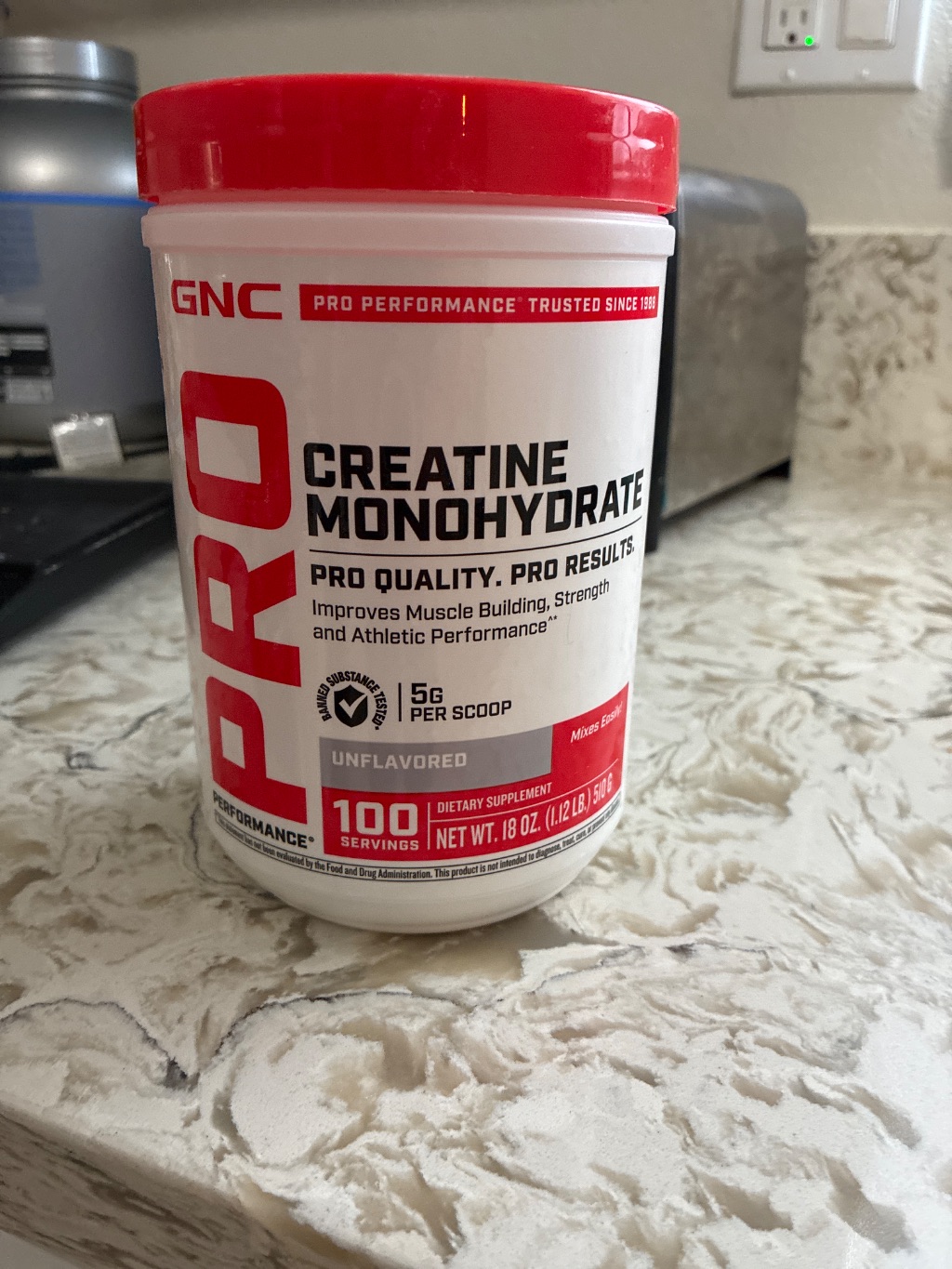 GNC - Pro Performance Creatine Monohydrate - SuppCo