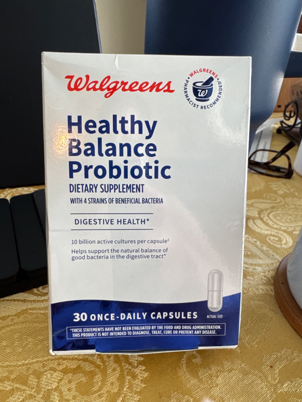 Walgreens - Healthy Balance Probiotic 10 billion CFU - SuppCo