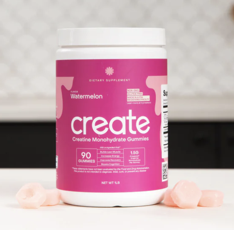 Create - Creatine Monohydrate Gummies (Watermelon) - SuppCo