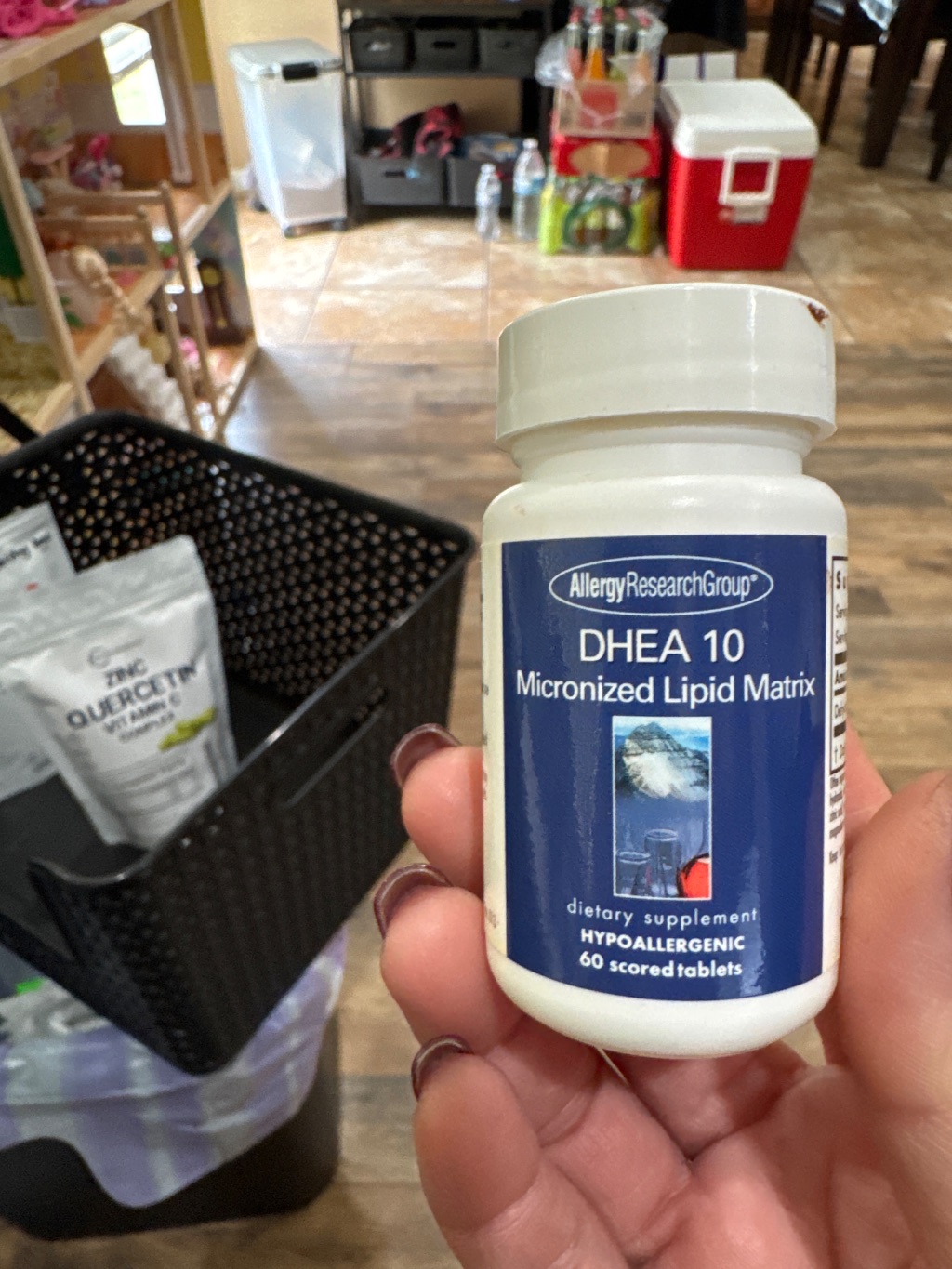 Allergy Research Group - DHEA 10 Micronized Lipid Matrix - SuppCo