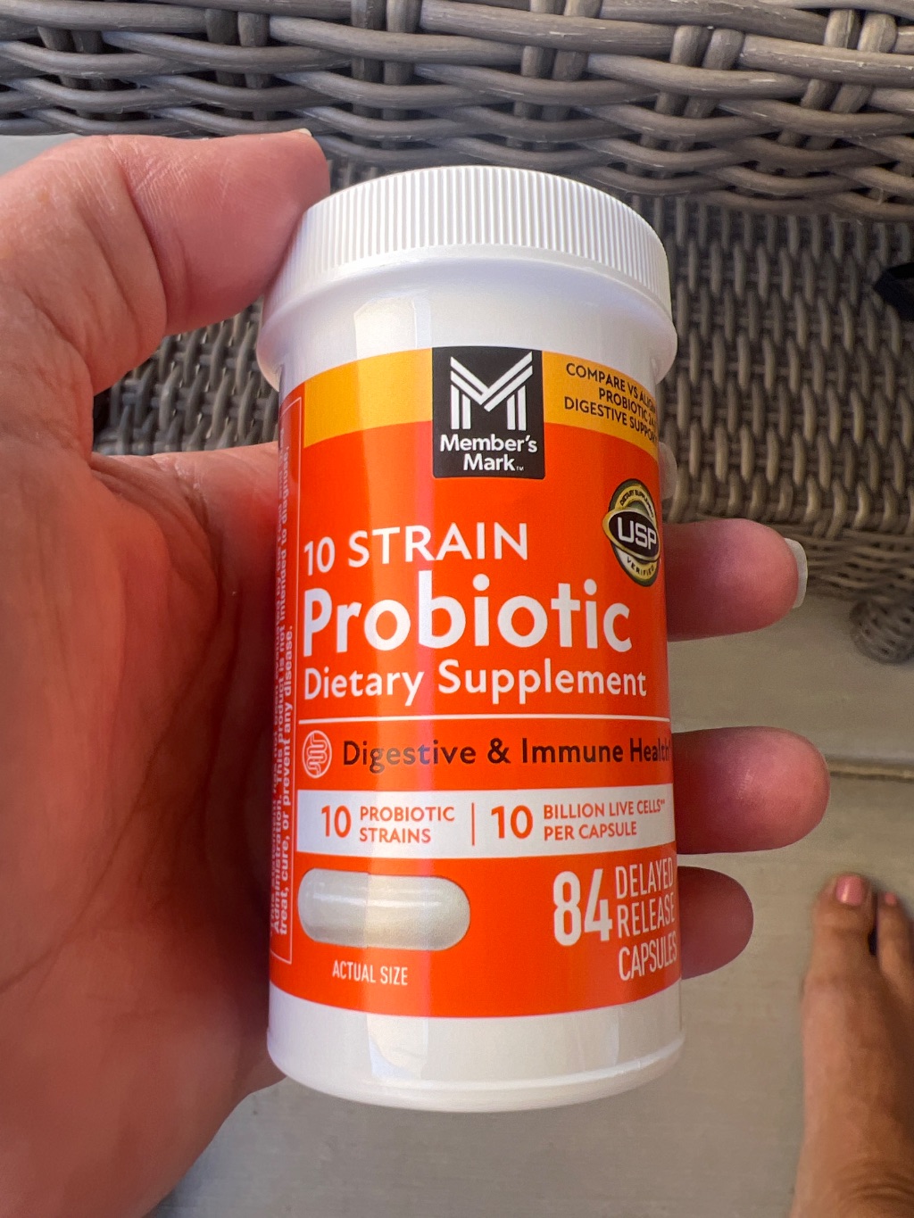 Member's Mark - 10 Strain Probiotic Dietary Supplement - SuppCo