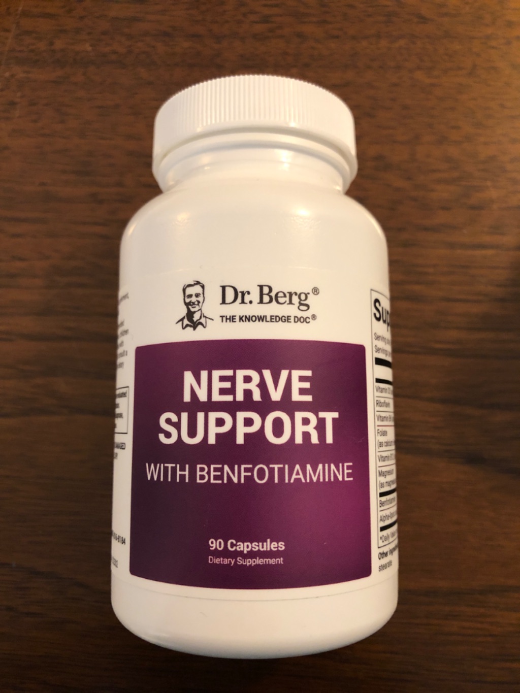 Dr. Berg - Nerve Support with Benfotiamine - SuppCo