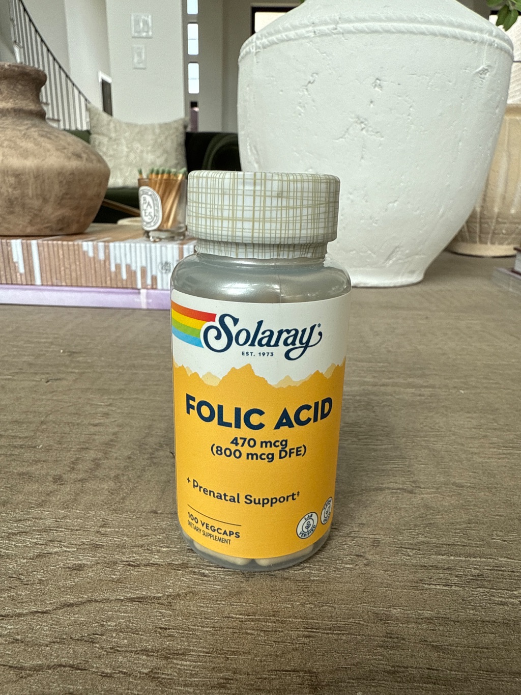 Solaray - Folic Acid - SuppCo