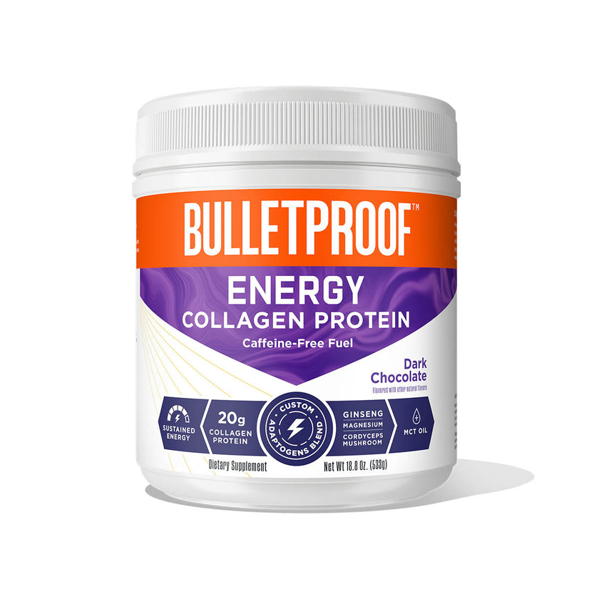 Bulletproof - Energy Collagen Protein (Dark Chocolate) - SuppCo