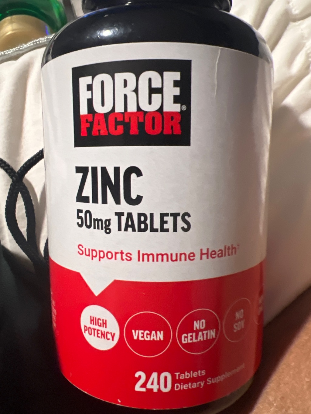 Force Factor - Zinc 50mg Tablets - SuppCo