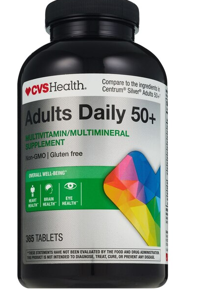 CVS Health - Adults Daily 50+ - SuppCo
