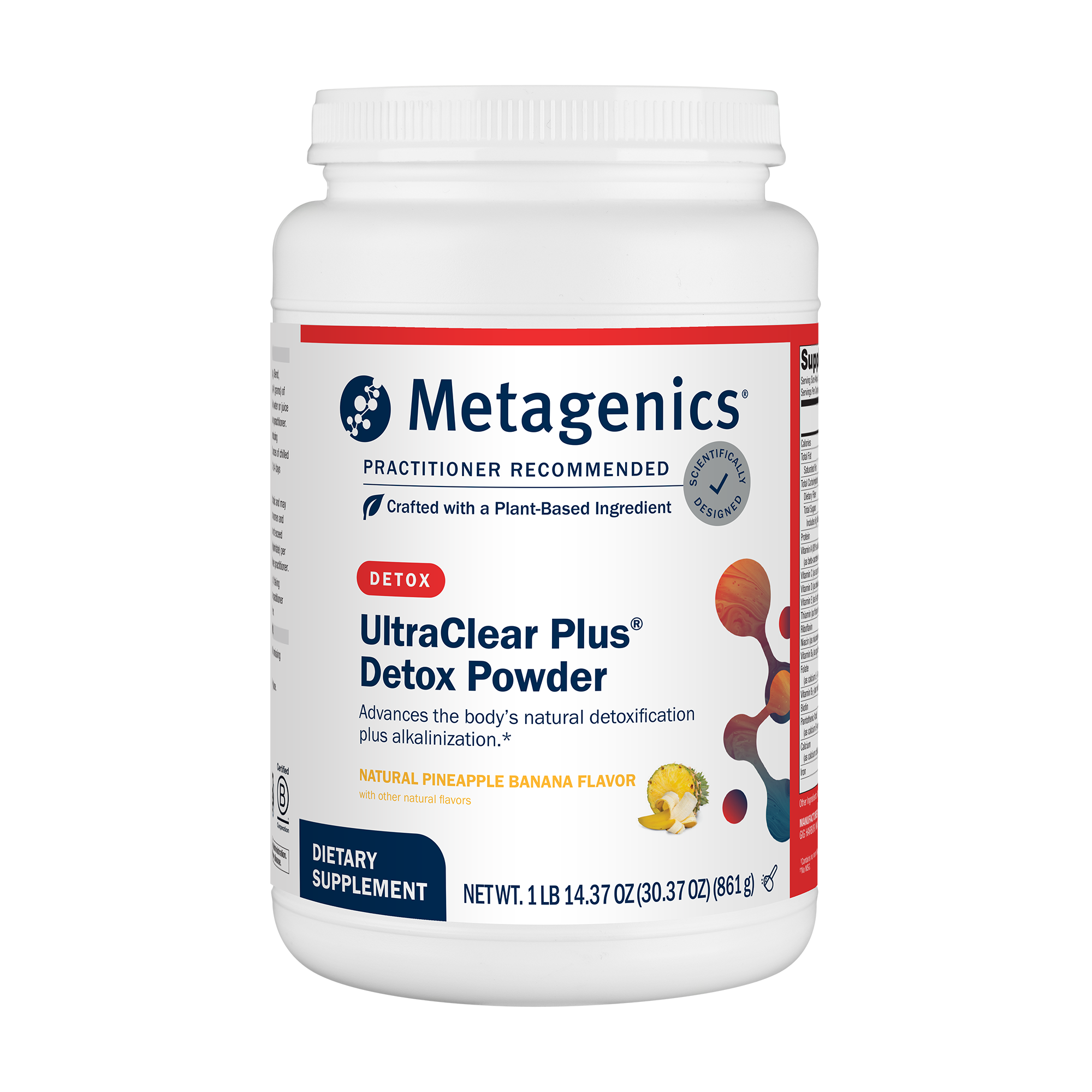 Metagenics - UltraClear Plus Detox Powder (Pineapple Banana) - SuppCo