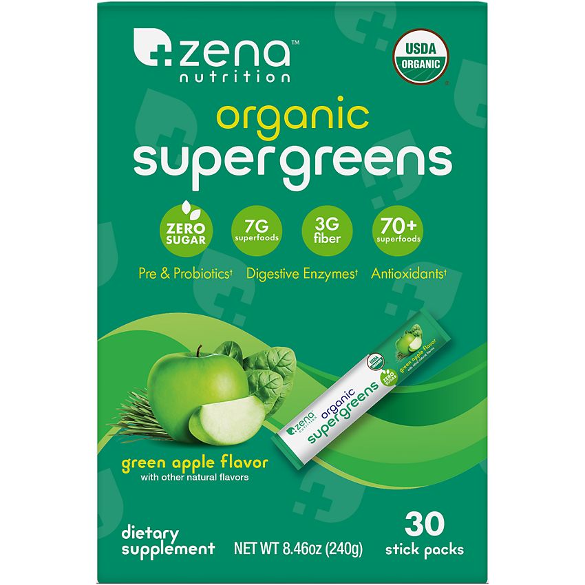 Zena Organic Supergreens Box (G – TrustScore 8.8/10 | SuppCo