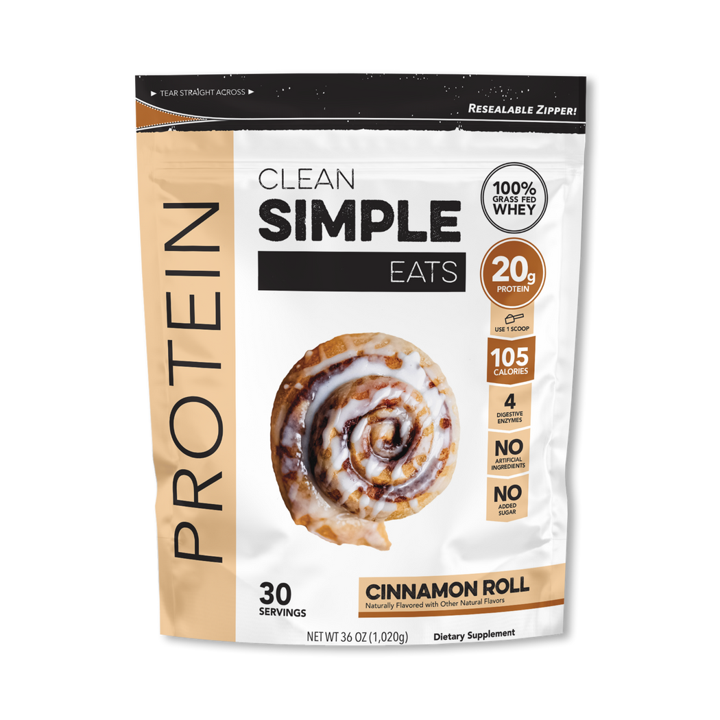 Clean Simple Eats - Protein Powder (Cinnamon Roll) - SuppCo