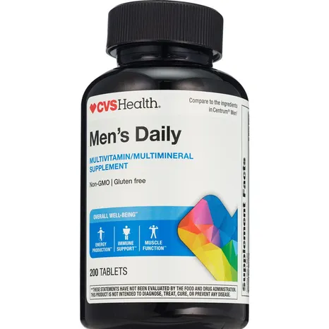 CVS Health Men's Daily Multivi – TrustScore® 3.2/10 | SuppCo