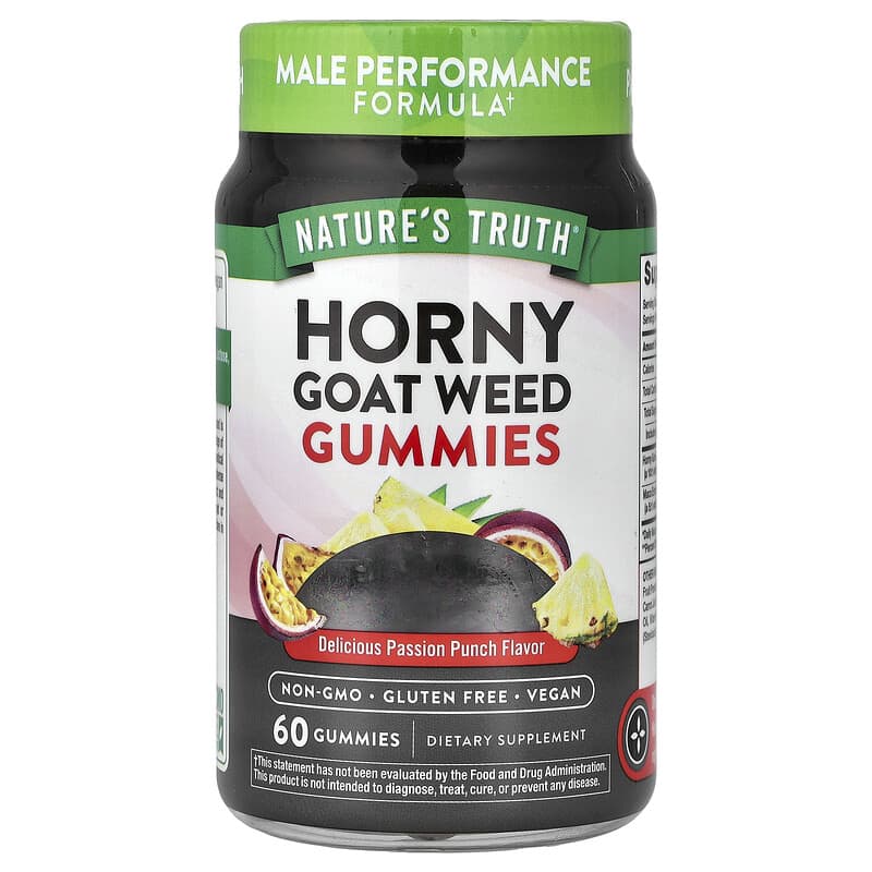 Nature's Truth - Horny Goat Weed Gummies - SuppCo