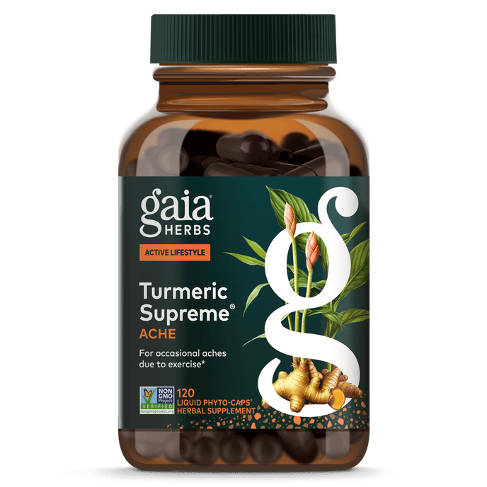 Gaia Herbs - Turmeric Supreme Ache - SuppCo