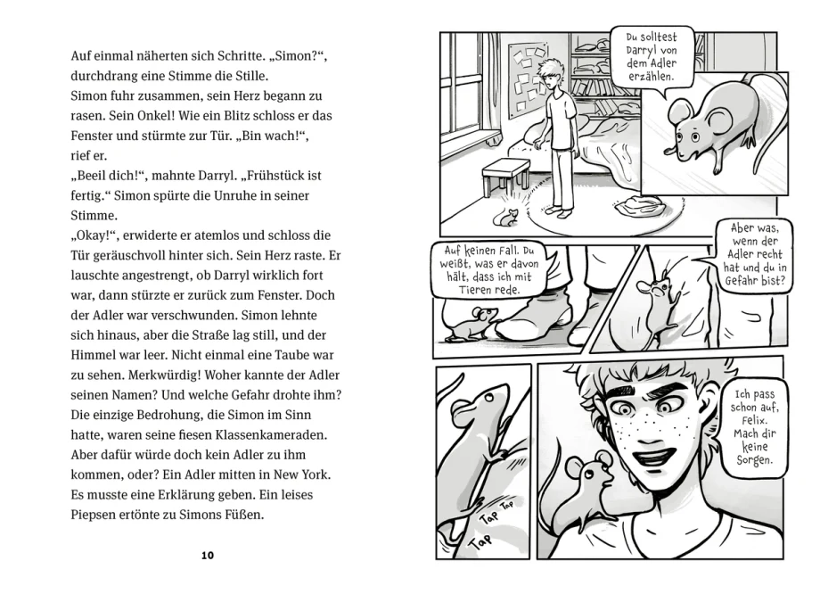 Animox als Comic-Roman 1. Das Heulen der Wölfe | Verlagsgruppe Oetinger