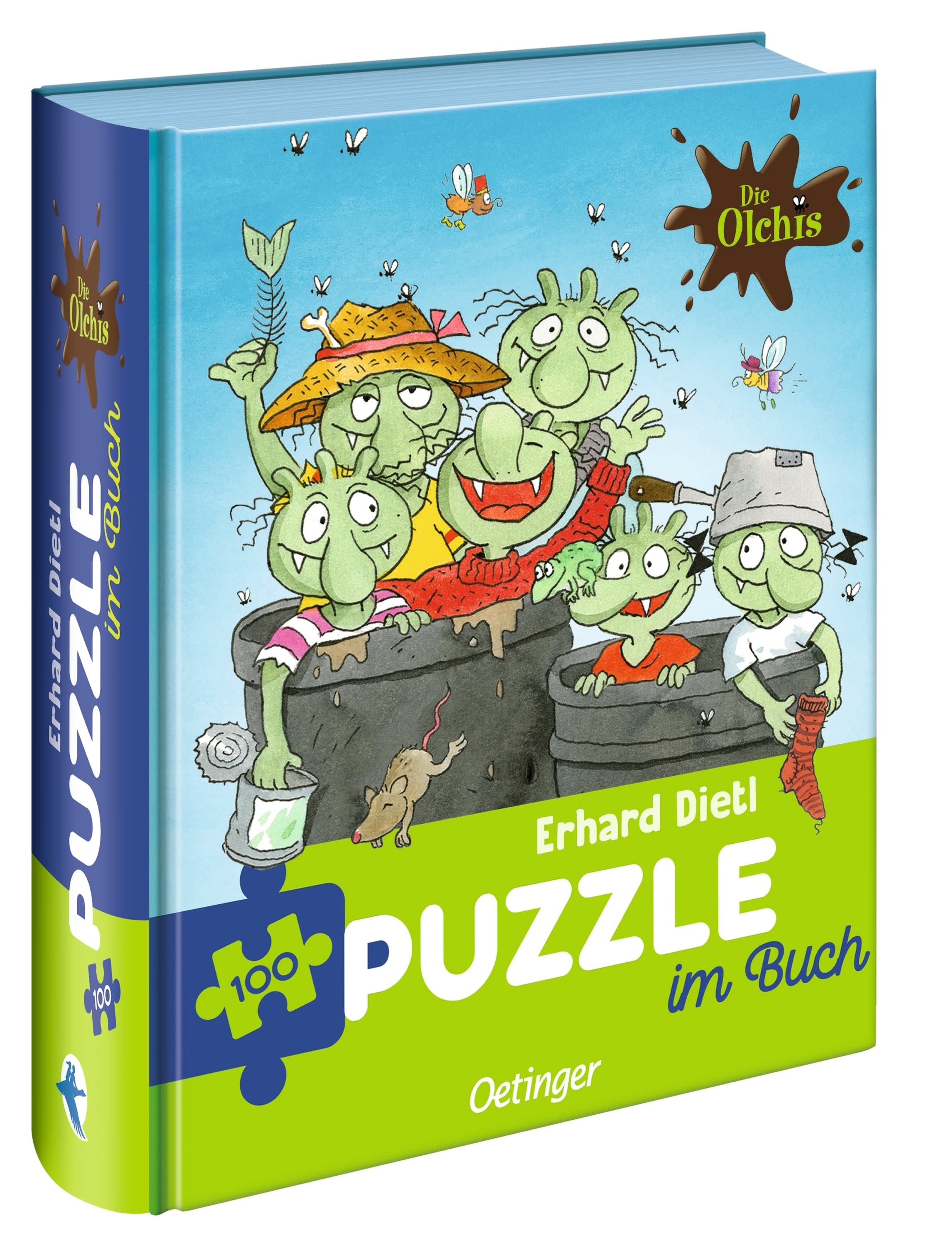 Die Olchis. Puzzle im Buch. 100 Teile | Verlagsgruppe Oetinger