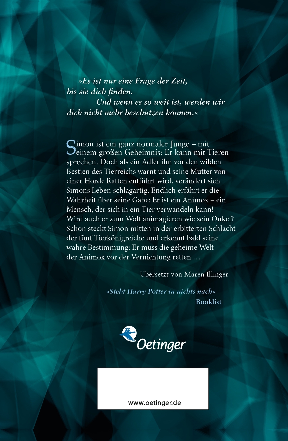 Animox 1. Das Heulen der Wölfe | Verlagsgruppe Oetinger