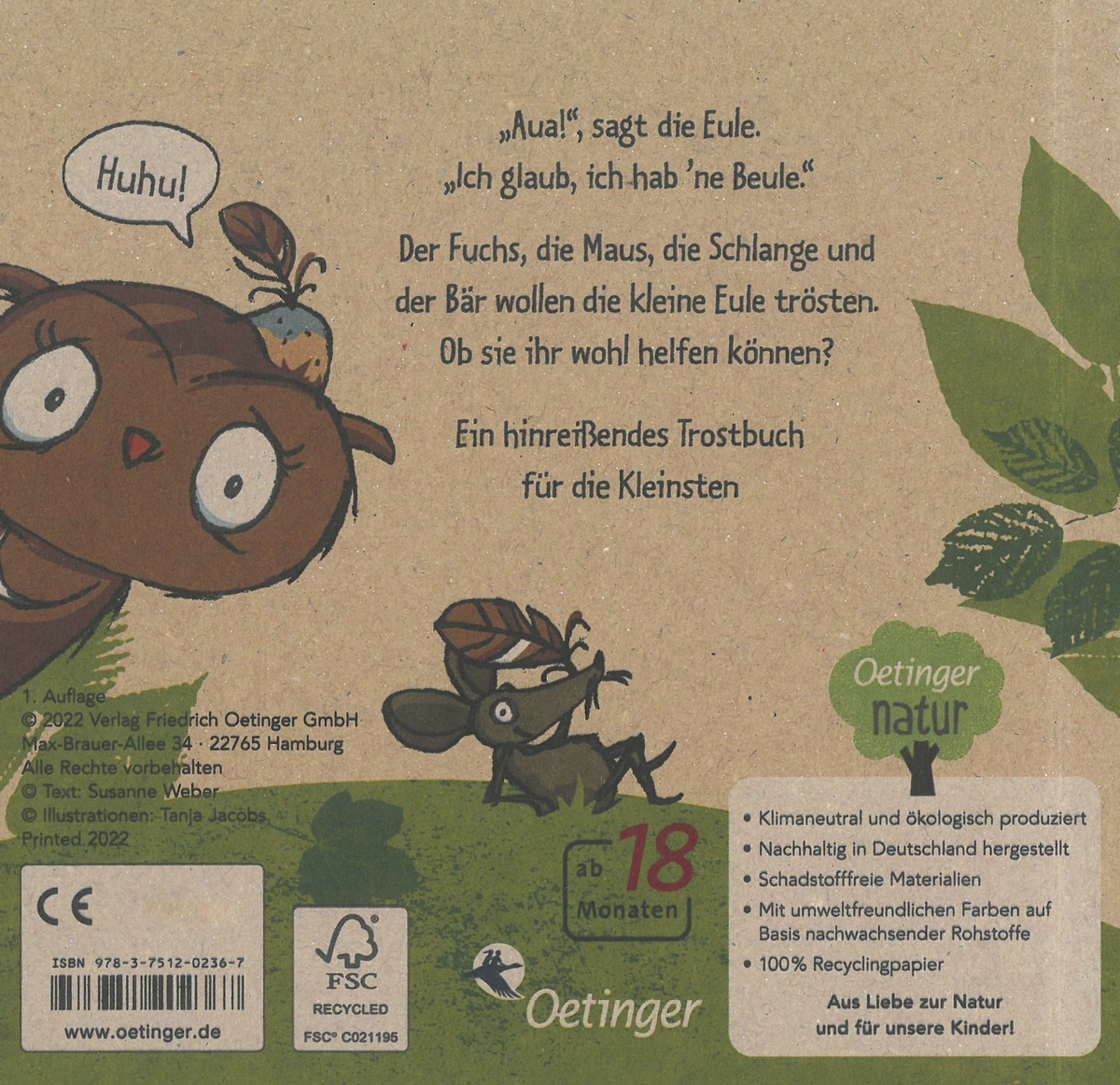 Die Eule mit der Beule | Verlagsgruppe Oetinger