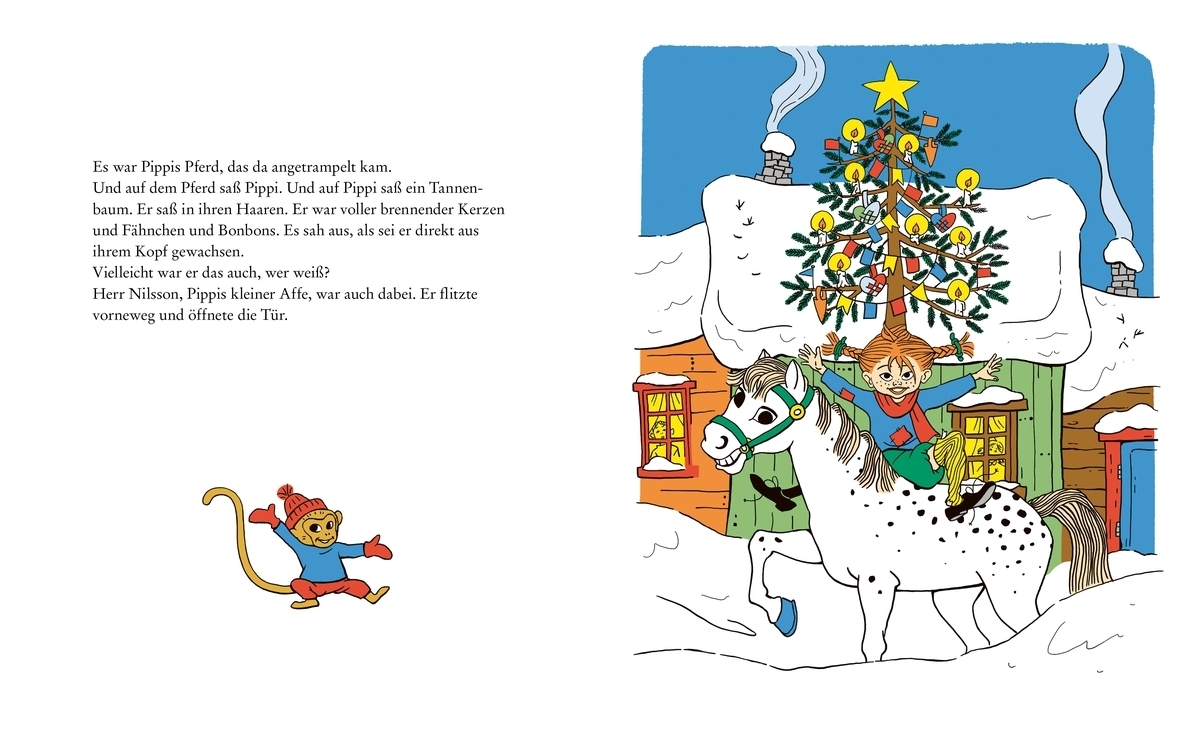 Pippi Langstrumpf feiert Weihnachten | Verlagsgruppe Oetinger